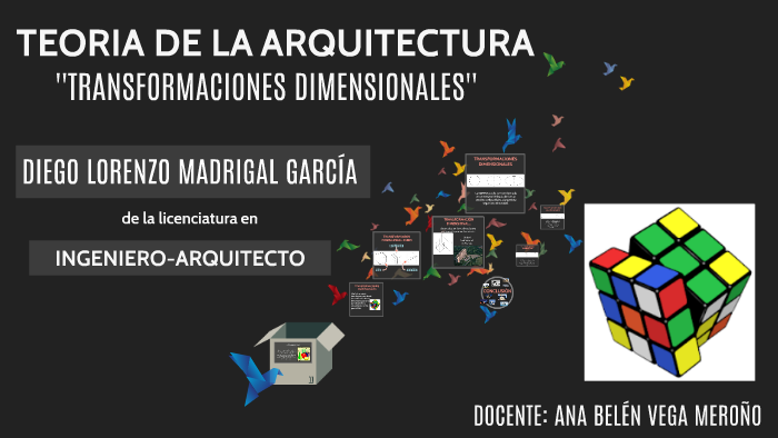 TRANSFORMACIONES DIMENSIONALES EN LA ARQUITECTURA by Diego Madrigal on ...