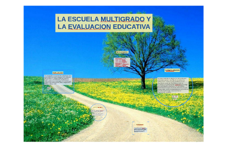 LA ESCUELA MULTIGRADO Y LA EVALUACION EDUCATIVA by luis garcia on Prezi