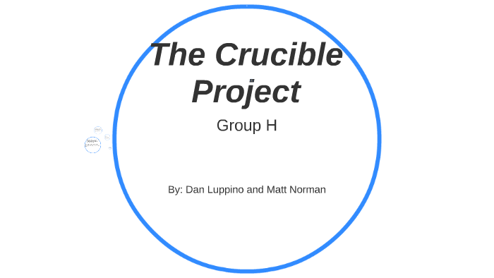 The Crucible Project by D L on Prezi