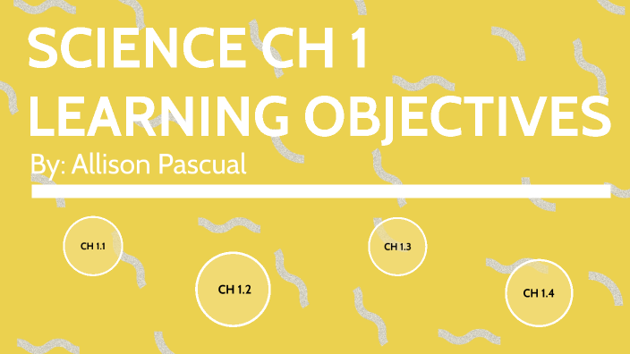 Science Chapter 1 Learning Objectives 2020 by Allison Pascual on Prezi