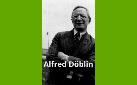 Alfred Döblin by Johannes Steinmetz