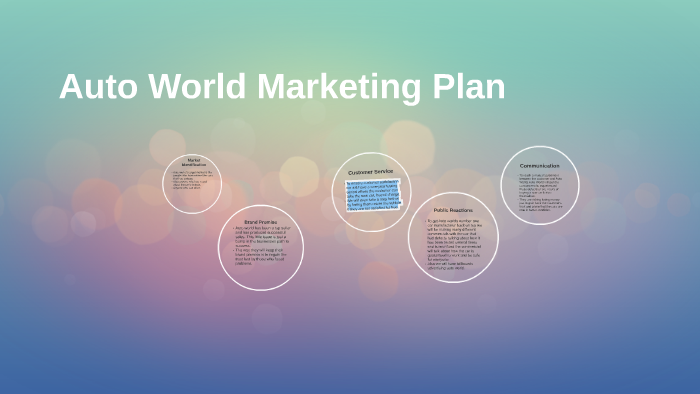 Auto World Marketing Plan by Amber O'Mara on Prezi