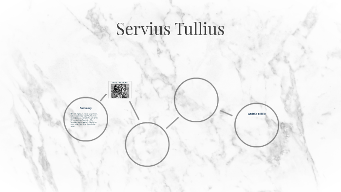Servius Tullius by Piper Hall