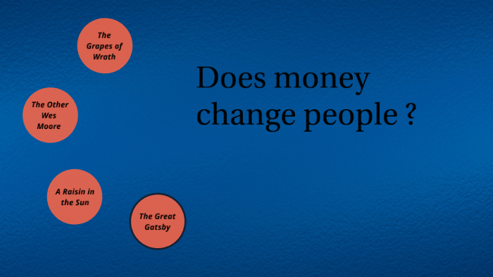 Does money change people by Jose Serrano-Canizalez [STUDENT] on Prezi