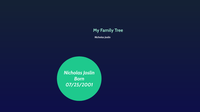 Family Tree by Nicholas Joslin on Prezi