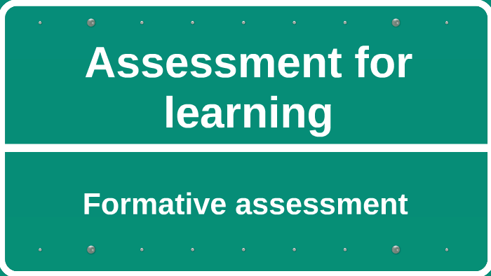 Assessment for learning by jerry Linehan