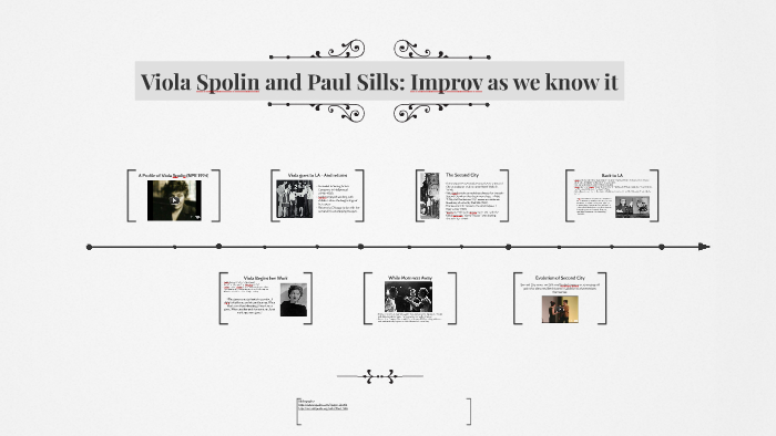 Viola Spolin and Paul Sills: Improv as we know it by Madisen Dempsey on ...