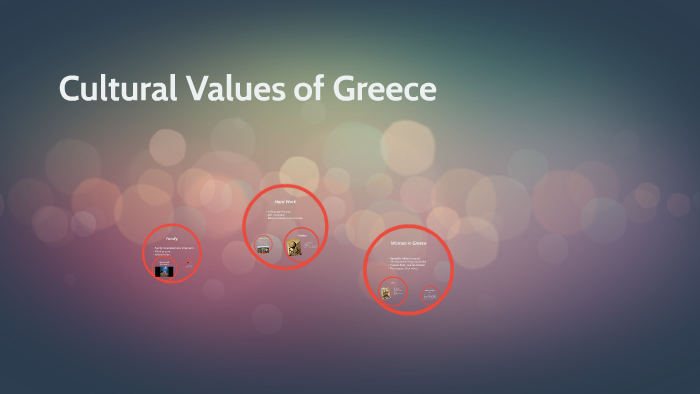 Cultural Values of Greece by Shay Ladd on Prezi