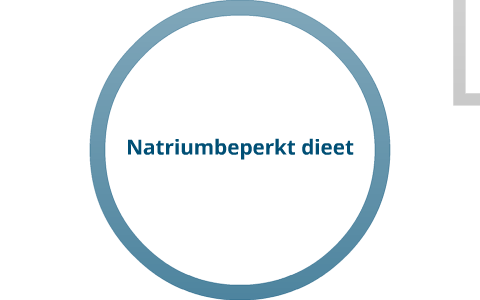 Het natriumarm dieet by Sabine Schepmans on Prezi