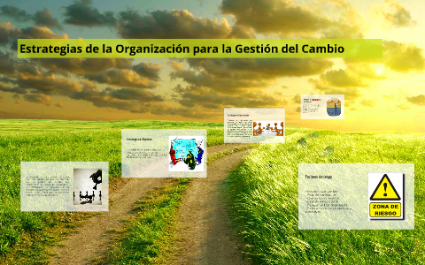 Estrategias de la Organización para la Gestión del Cambio by Wilson ...