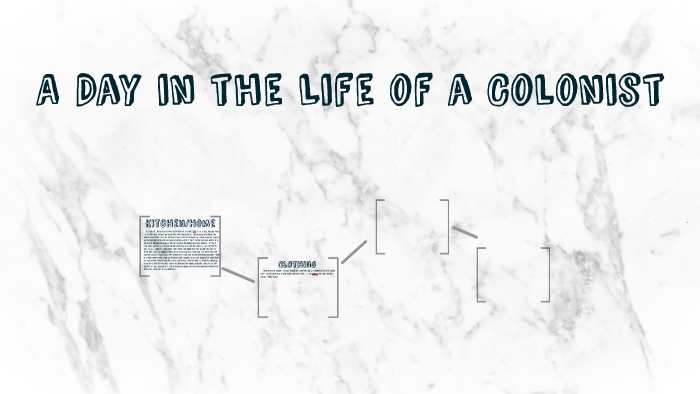 A Day in the Life of a colonist by M L on Prezi