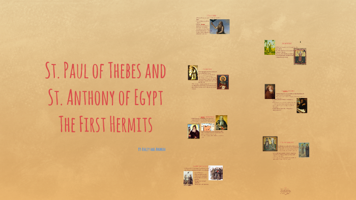 The First Hermits of Egypt by Ashley Phay on Prezi