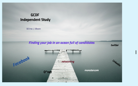 Wilma's GCDF Final Presentation by Wilma Moore