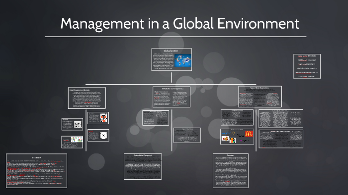 Managment in a Global Environment by Sarah Sweis on Prezi