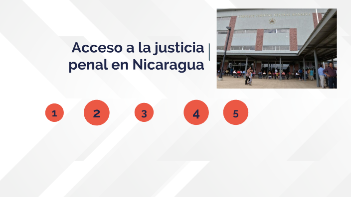 Acceso a la justicia penal en Nicaragua by Cristhian Alejandro Pastran ...