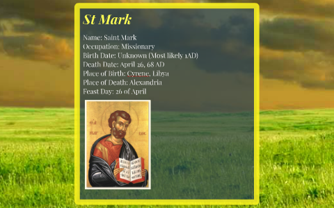 ST Mark Facts/Bibliography by Austin Mesoga on Prezi