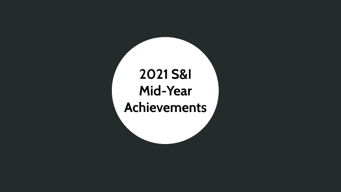 2021 S&I Mid-Year Achievement by Emily Fung on Prezi