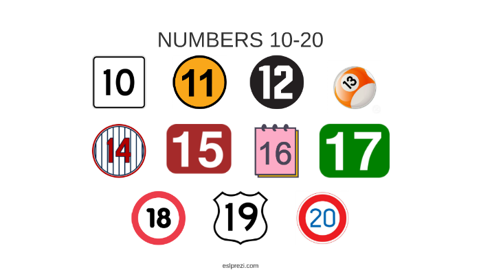 NUMBERS 10-20 by ESL prezi on Prezi