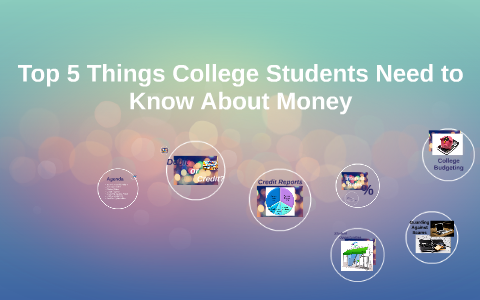 5 Things College Students Need to Know by Kaitlin Works