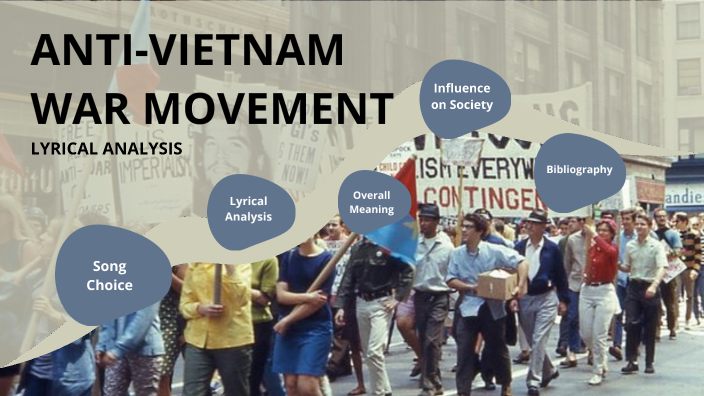 Anti-Vietnam War Song Lyrical Analysis by EC - 09MA - Stephen Lewis SS ...