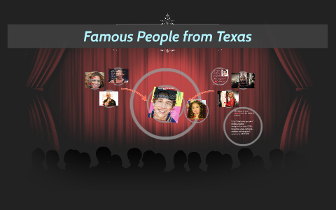 Famous People from Texas by Stacia Crawford on Prezi
