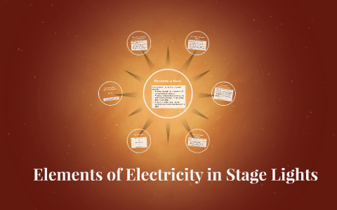 Elements of Electricity in Stage Lights by Oakland Theatre on Prezi