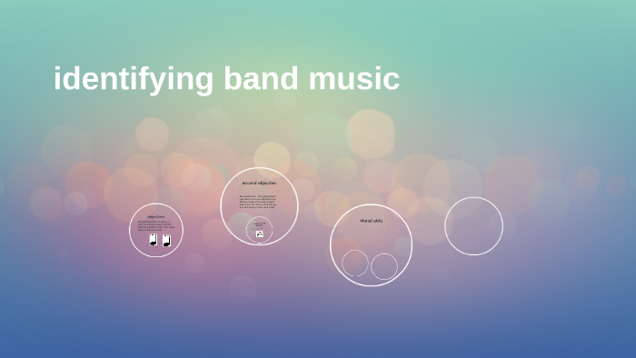 identifying band music by trinity robertson on Prezi