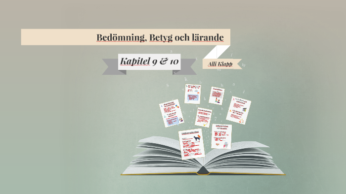 Bedömning Betyg Och Lärande By Victor Johansson On Prezi