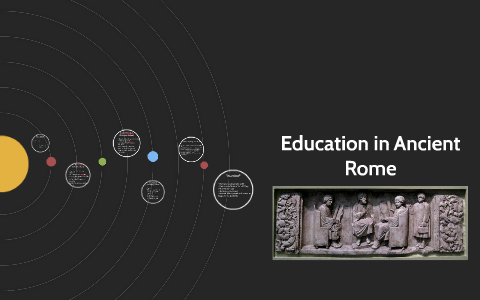 Education in Ancient Rome by Danielle Eble on Prezi