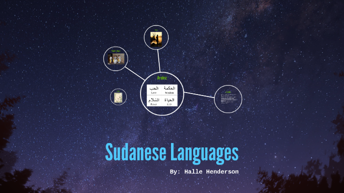 Sudanese Languages by Halle Henderson on Prezi
