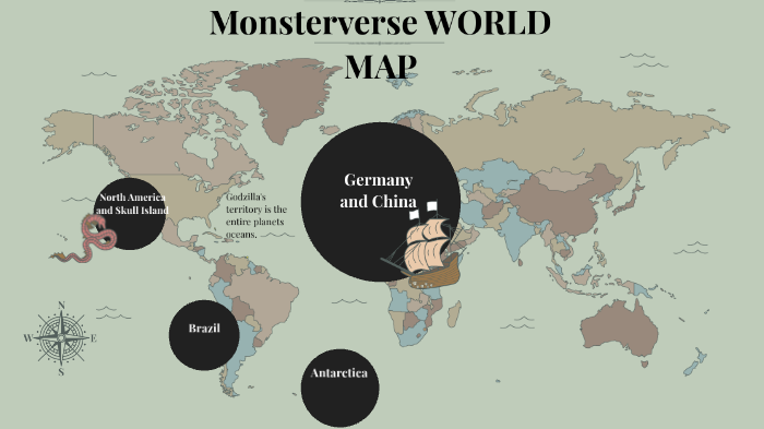 Titan locations in the monsterverse by Keegan Dickinson on Prezi