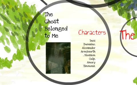 The Ghost Belonged to Me by Anna Tooke on Prezi