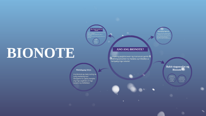 BIONOTE by Michael Zabala on Prezi