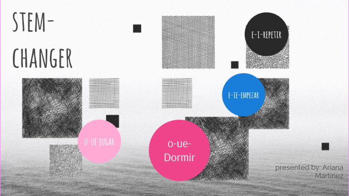 stem-changer-spanish by Ariana Martinez on Prezi