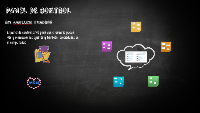 PANEL DE CONTROL by angelica cuadros fuentes