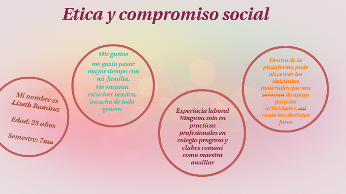Etica y compromiso social by lizeth Ramirez on Prezi