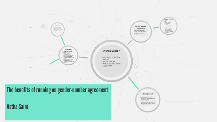 The benefits of running on gender-number agreement by Astha Saini on Prezi