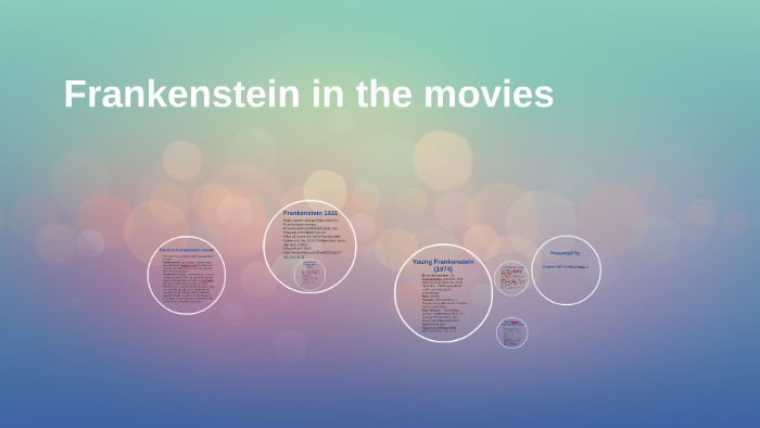 Frankenstein in the movies by Molly Engle on Prezi