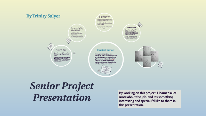 Senior Project Presentation by Trinity Salyer on Prezi