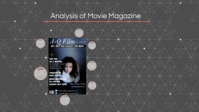 Analysis of movie magazine by bethany quigley on Prezi