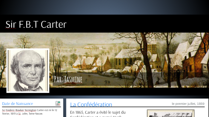 Sir F.B.T Carter by Jasmine on Prezi