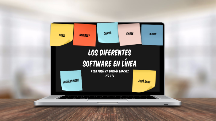 LOS DIFERENTES SOFTWARE EN LÍNEA by Angelica Guzman on Prezi