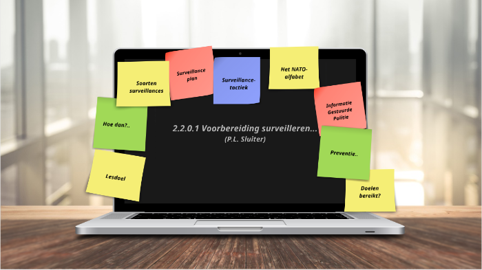 2.2.0.1. 'Voorbereiden op surveilleren...' (P.L. Sluiter) by Patrick ...