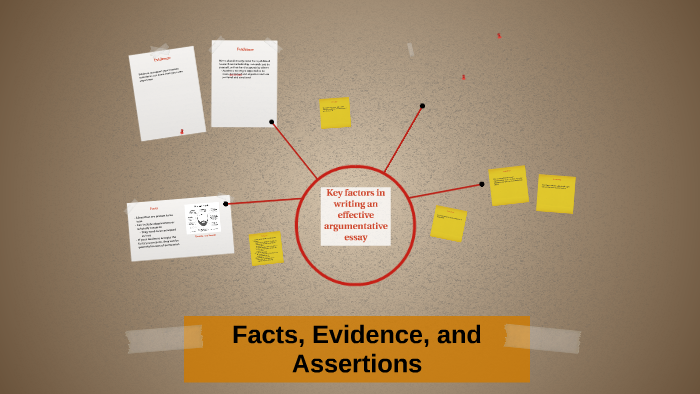 Facts, Assertions, and Evidence by Anne McDermott on Prezi