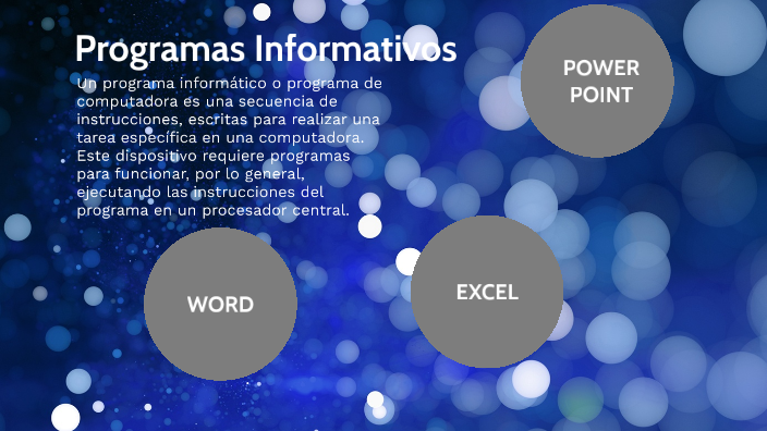 Programas Informativos by veronica montoya on Prezi