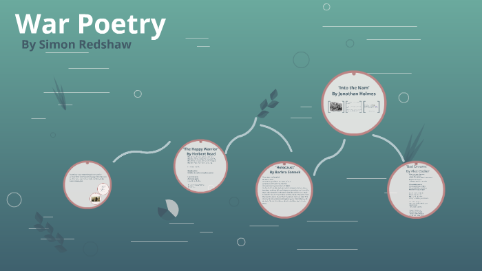 War Poetry by Simon Redshaw on Prezi