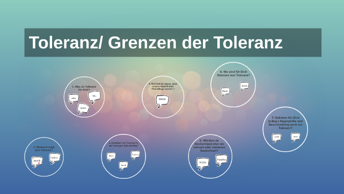Was is Toleranz für dich? by meilin lensch on Prezi