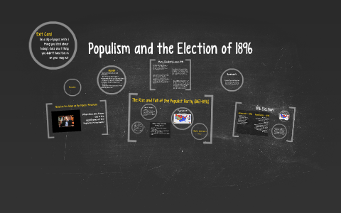 Populism and the Election of 1896 by Kourtney Gore on Prezi