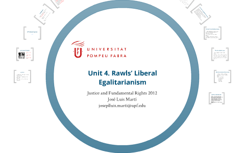 Unit 4: Rawls' Liberal Egalitarianism by José Luis Martí on Prezi