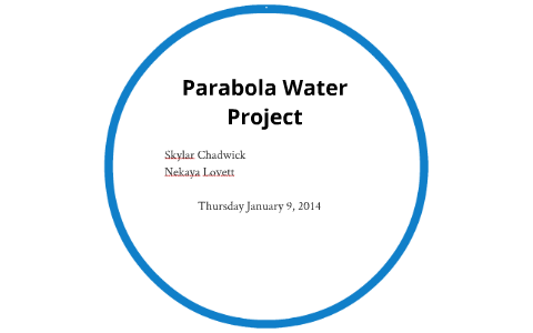 Parabola Water Project by Skylar Chadwick on Prezi